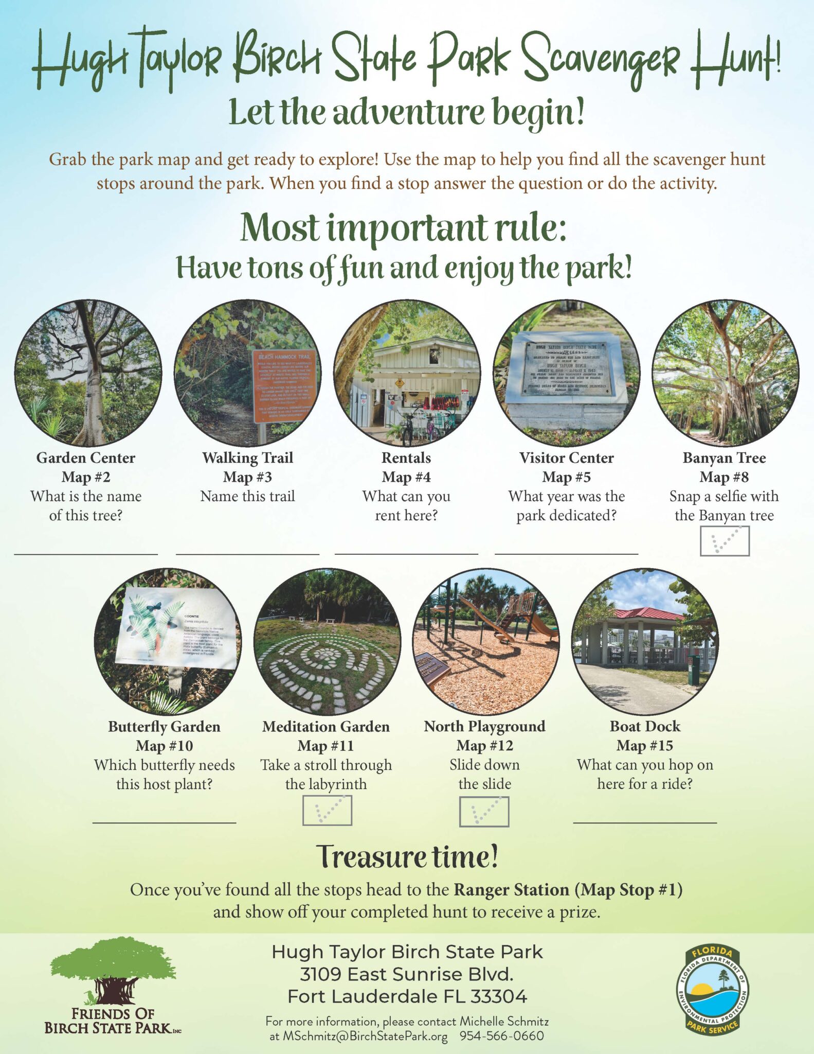 Birch State Park Scavenger Hunt – Friends of Birch State Park